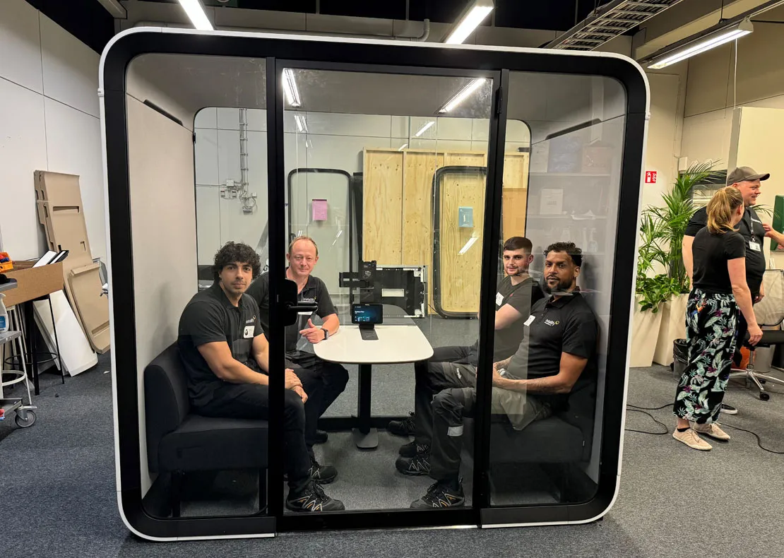 Installify Team Fully Trained on New Framery Smart Pod Range - Installify